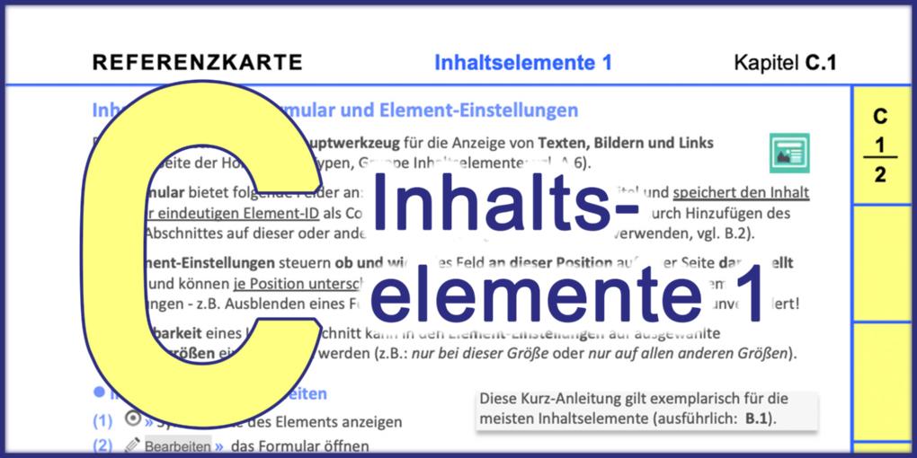 Kapitel - Übersicht | Helpdesk